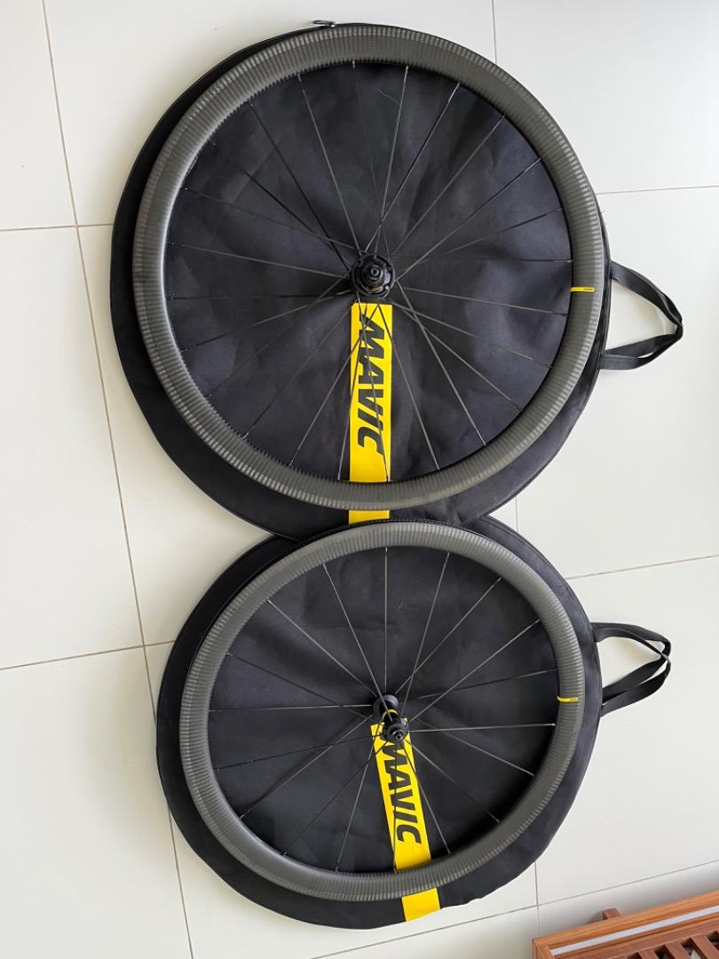 Mavic Cosmic SL 40 carbon wheelset, Sports Equipment, Bicycles & Parts ...