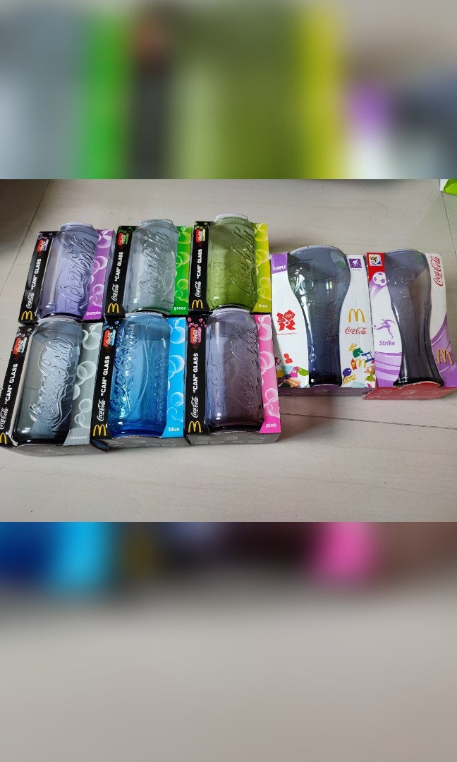 McDonald's Coca Cola cups and mugs, Hobbies & Toys, Memorabilia ...