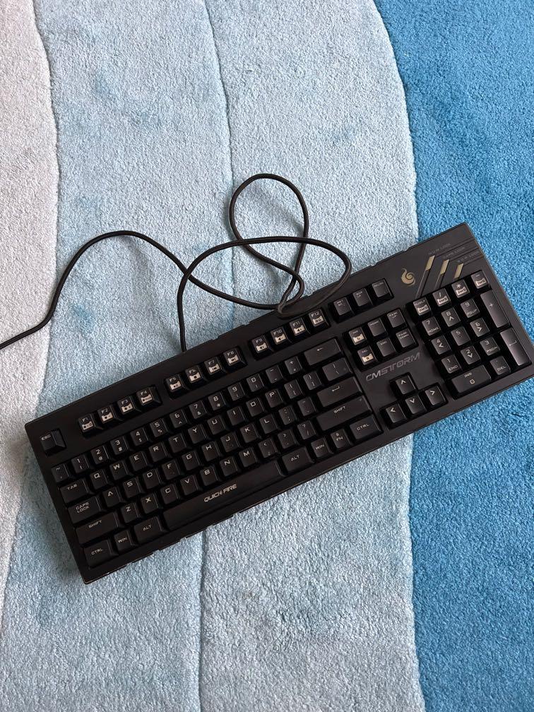 Mechanical CM storm keyboard, Computers & Tech, Parts & Accessories ...