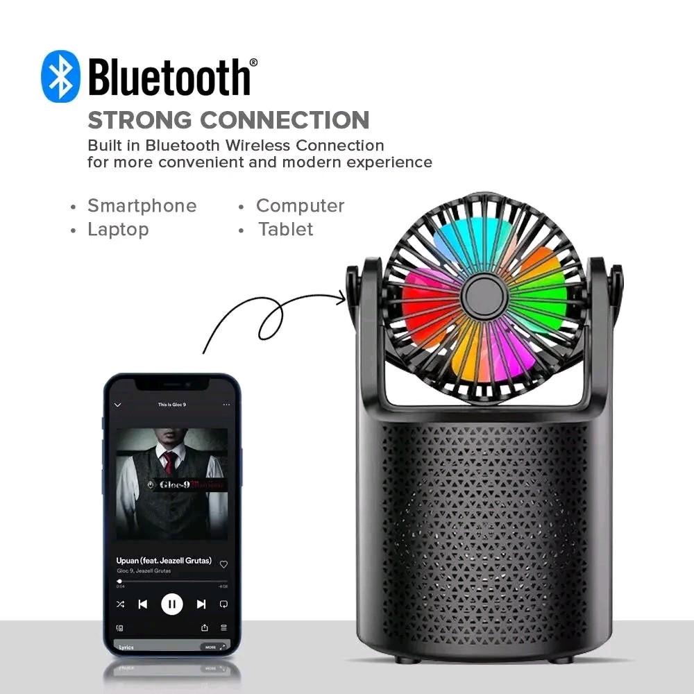 MODEL-ZQS- WIRELESS BLUETOOTH SPEAKER with Minifan, Audio, Soundbars ...