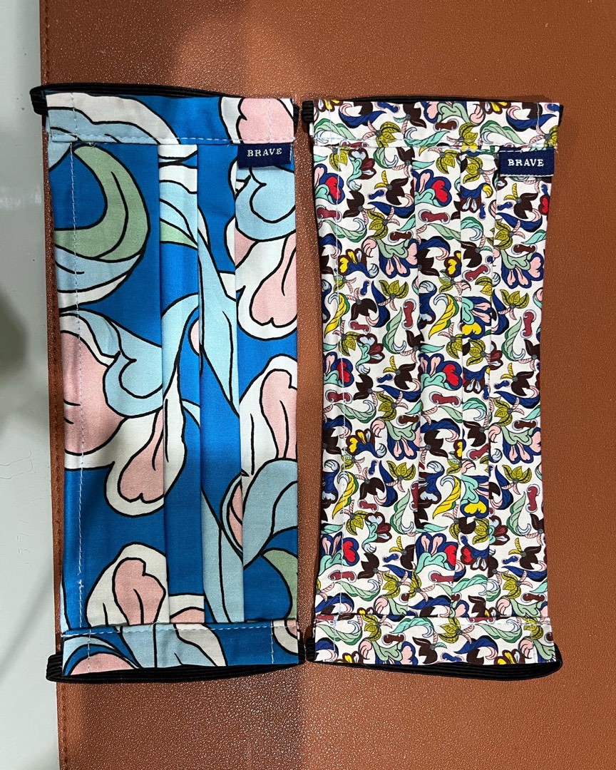 Nala Designs Brave Face mask, Health & Nutrition, Face Masks & Face ...