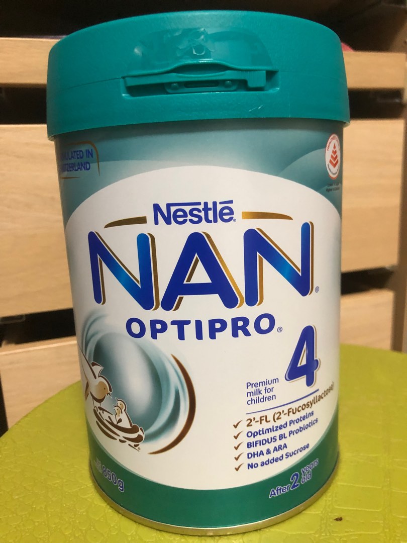 SG Nan optipro 4, 850g, Babies & Kids, Nursing & Feeding, Weaning & Toddler Feeding on Carousell