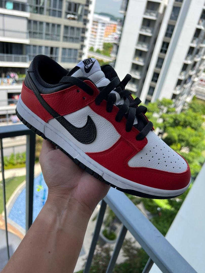 Nike Dunk By You custom Chicago colorway, Men's Fashion, Footwear ...