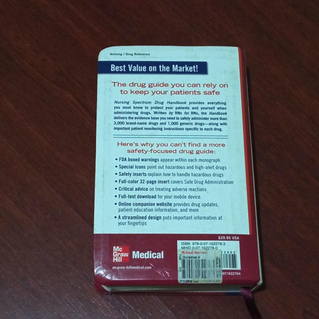 Nursing Spectrum Drug Handbook 2010 || Patricia Dwyer Schull, Hobbies ...