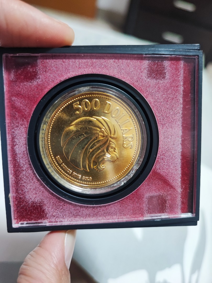 Old Singapore Gold Coin, Hobbies & Toys, Memorabilia & Collectibles, Currency on Carousell