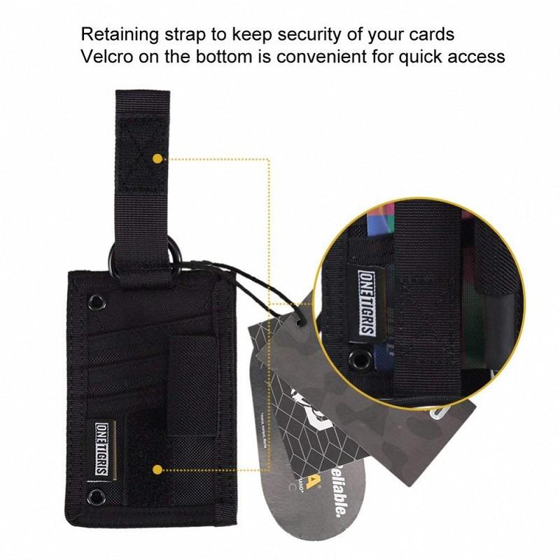 ONE TIGRIS SHOT PUT ID CARD HOLDER - BLACK, Men's Fashion, Watches ...