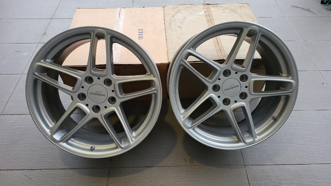 Original AC schnitzer Type 3 sport rims 17", Auto Accessories on Carousell