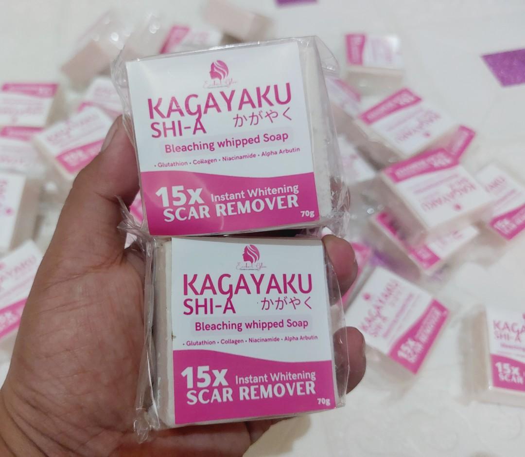 ORIGINAL KAGAYAKU SHI-A BLEACHING WHIPPED SOAP, Beauty & Personal Care ...