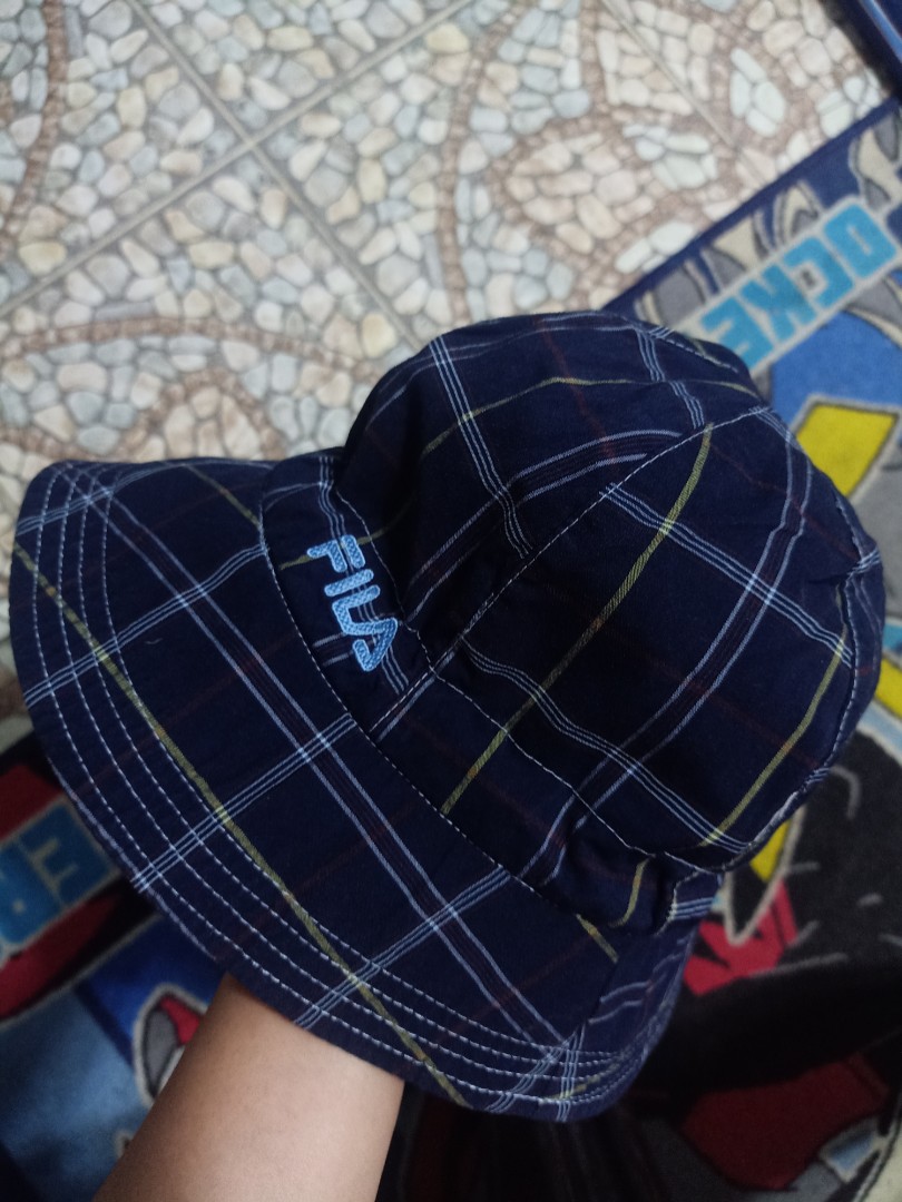 ORIGINAL REVERSIBLE FILA BUCKET HAT, Women's Fashion, Watches ...