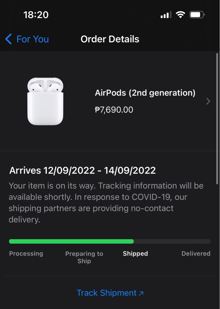 [ORIGINAL WITH RECEIPT] AirPods 2nd Gen Brand New, Audio, Earphones on ...