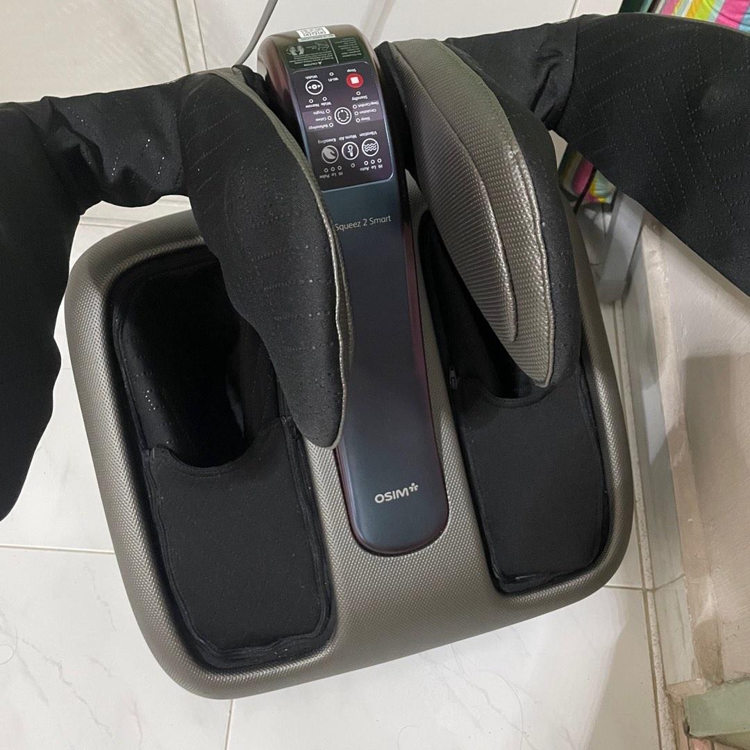 Osim uSqueez 2 Smart Leg Massager, Health & Nutrition, Massage Devices ...