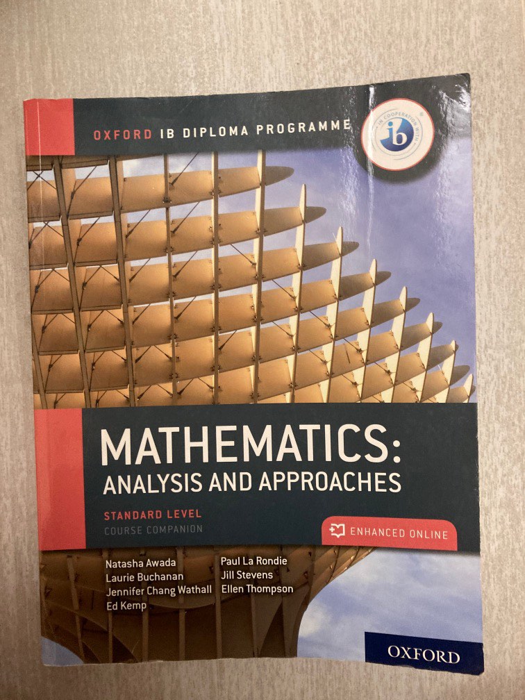Oxford IB Diploma Programme: IB Mathematics: analysis and approaches ...