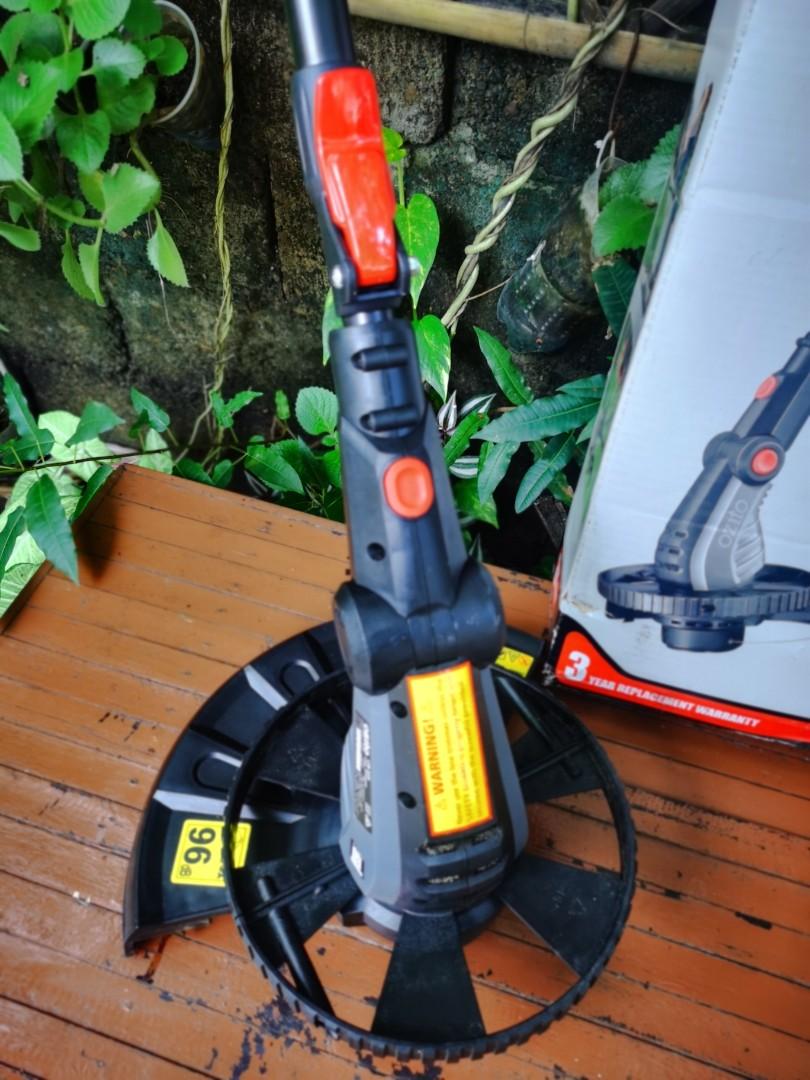 Ozito electric grass cutter, Furniture & Home Living, Gardening, Grass ...