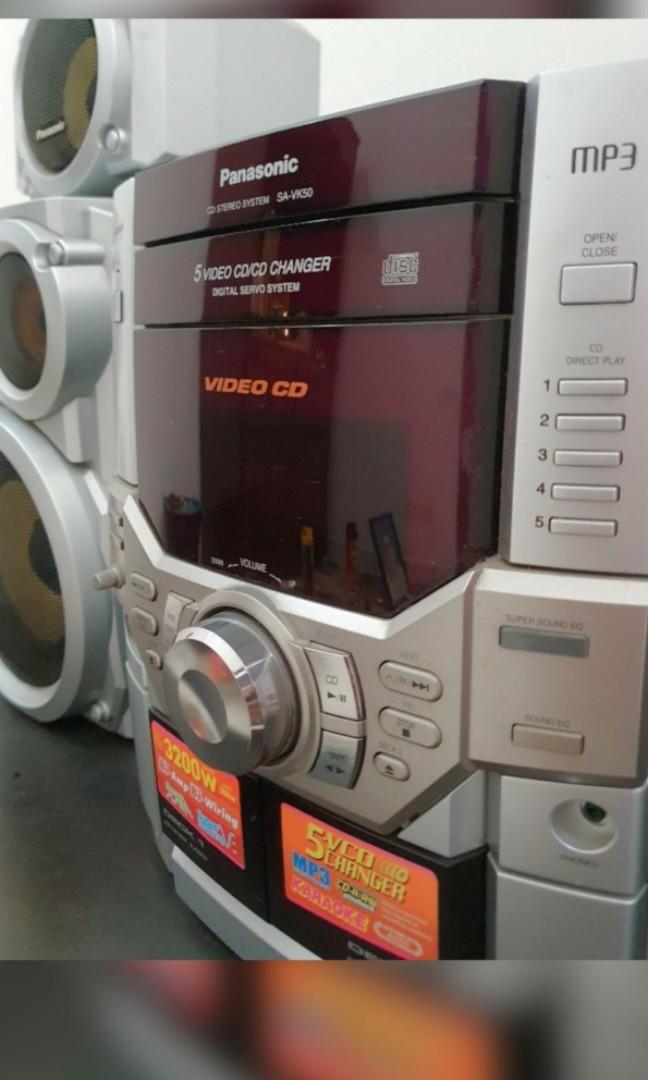 Panasonic CD Stereo System, Audio, Portable Music Players on Carousell
