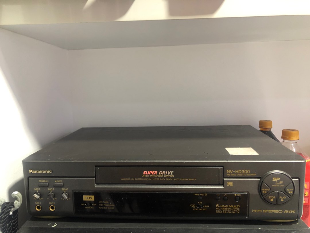 Panasonic VHS player binaural, Audio, Other Audio Equipment on Carousell