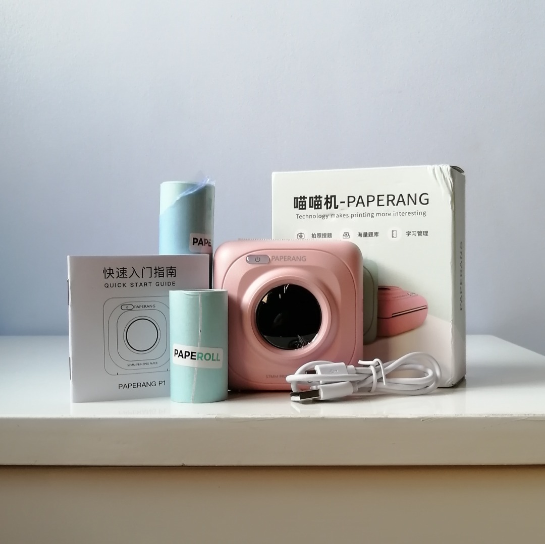 Paperang P1 Wireless Portable Bluetooth Thermal Printer, Computers & Tech, Printers, Scanners ...