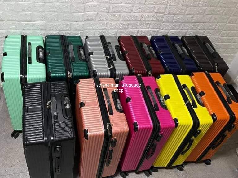 Pastel color maleta, Hobbies & Toys, Travel, Luggage on Carousell