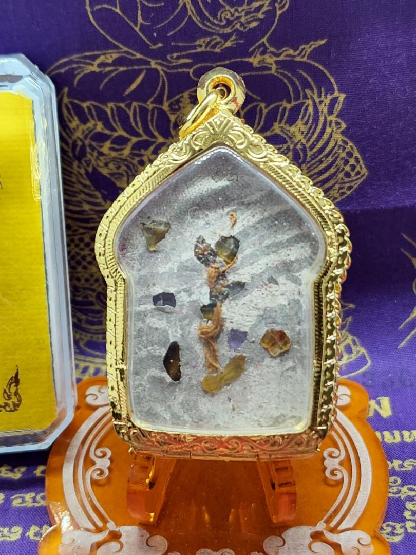 Phra khun pean with gem stones Serial:1601 Archan teelek Wat samnak ...