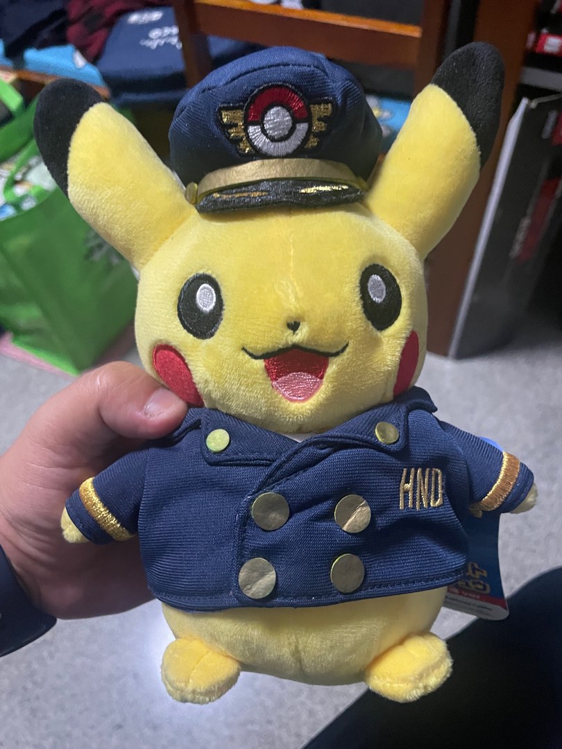Pikachu Plushie from Haneda Airport, Hobbies & Toys, Toys & Games on ...