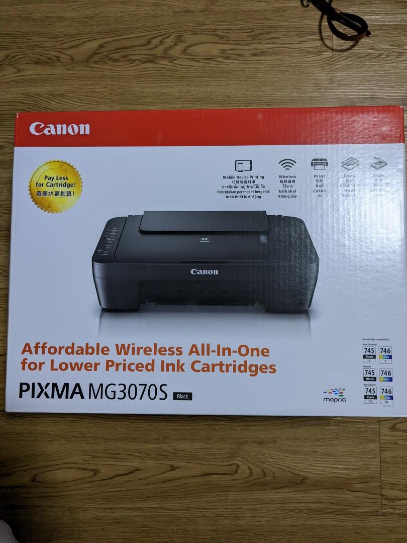 PIXMA MG3070S, Computers & Tech, Printers, Scanners & Copiers on Carousell