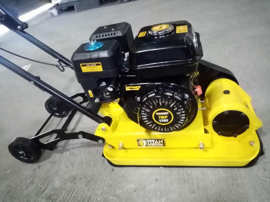 PLATE COMPACTOR, Commercial & Industrial, Industrial Equipment on Carousell