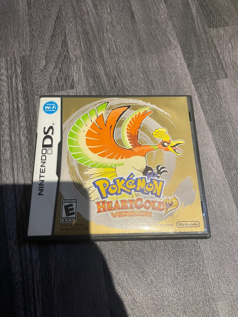 Pokemon HeartGold Version DS, Video Gaming, Video Games, Nintendo on ...