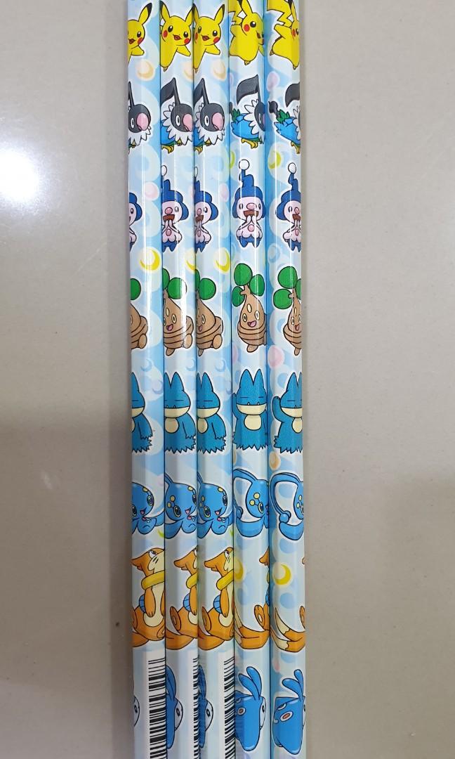 Pokemon pencils x 5, Hobbies & Toys, Stationery & Craft, Stationery ...