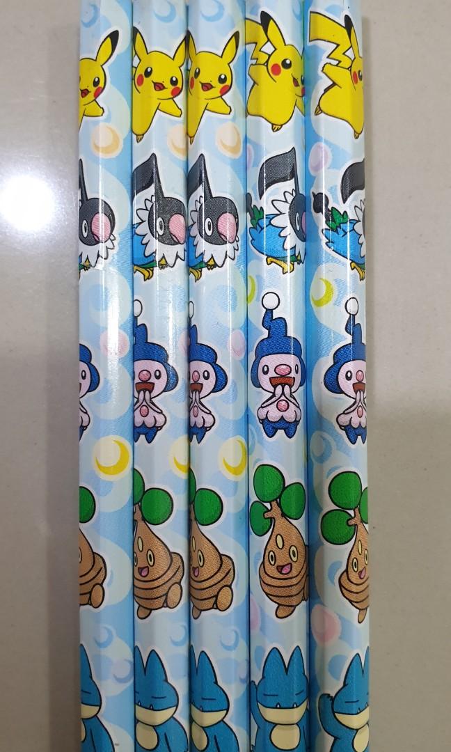 Pokemon pencils x 5, Hobbies & Toys, Stationery & Craft, Stationery ...