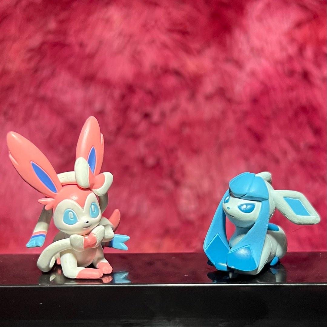 POKEMON T-ARTS Sylveon & Glaceon (2 pieces) Ippai Figure - Php 250 each ...