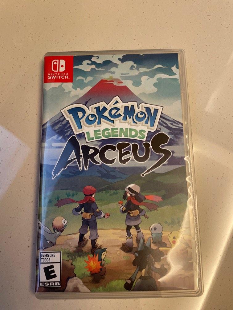 Pokémon legends arceus game not PlayStation among Xbox switch console ...