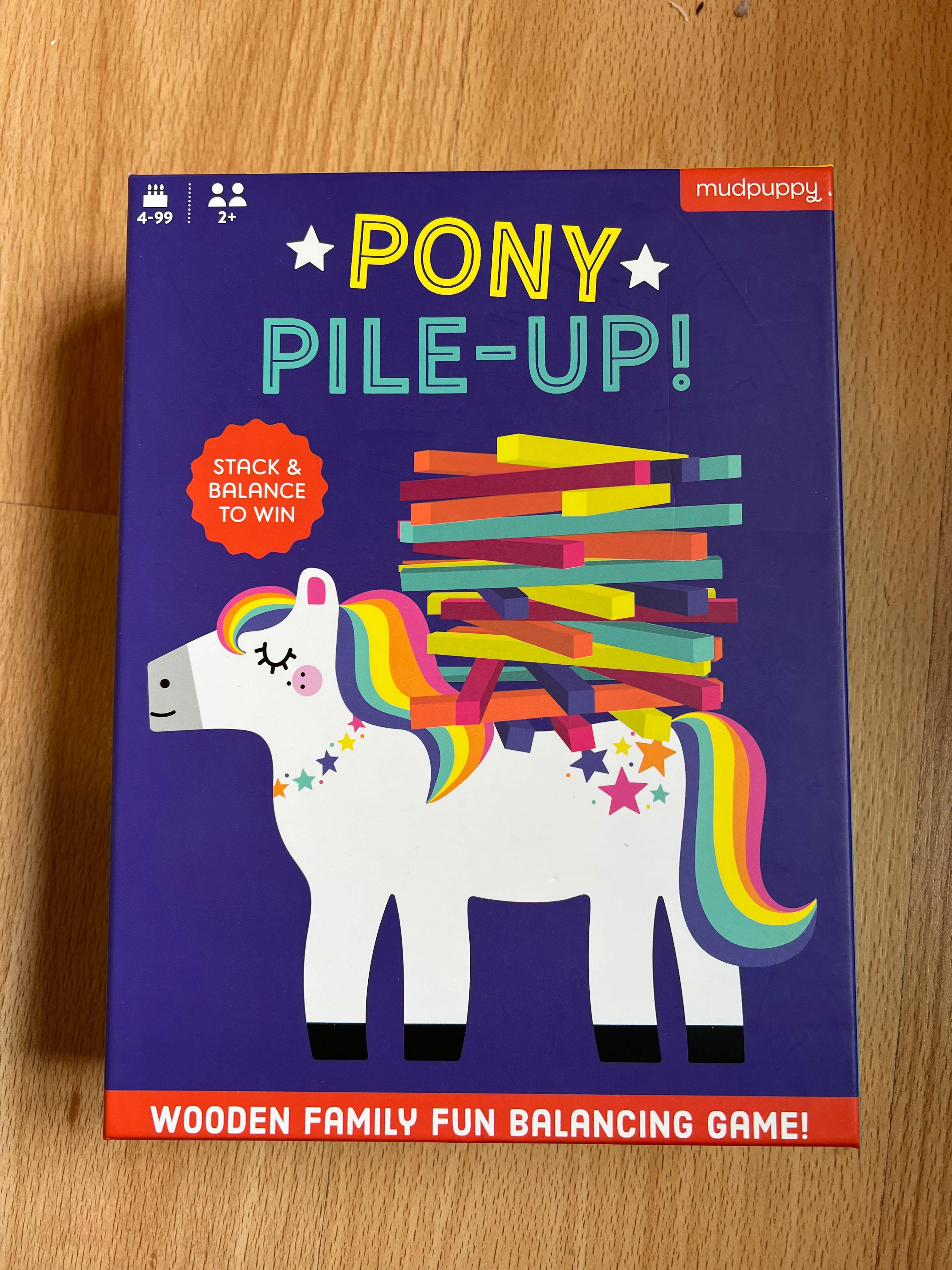 Pony pile up, 興趣及遊戲, 玩具 & 遊戲類 - Carousell