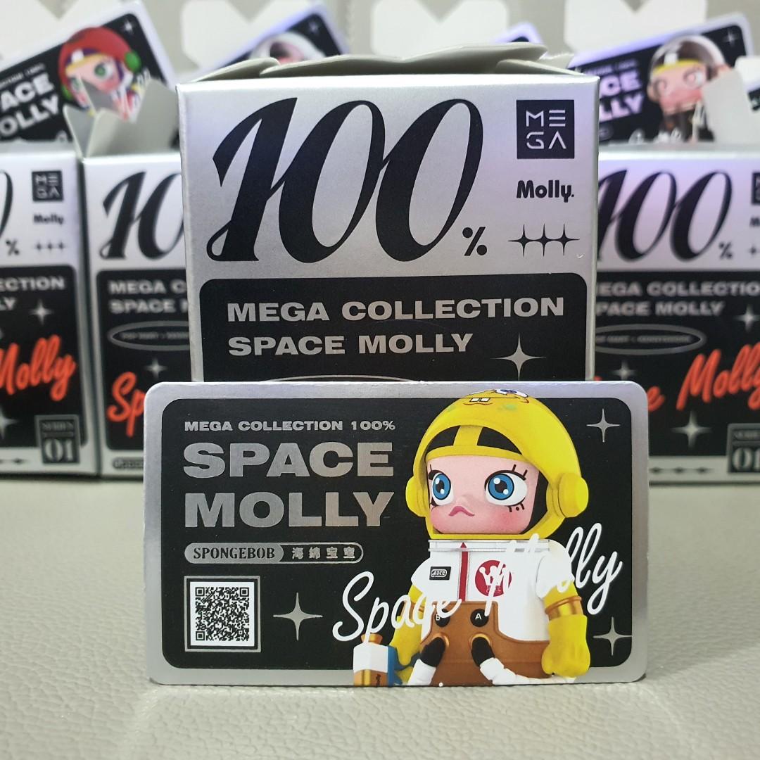 PopMart Mega Collection 100% Space Molly Toffee, Hobbies & Toys, Toys ...