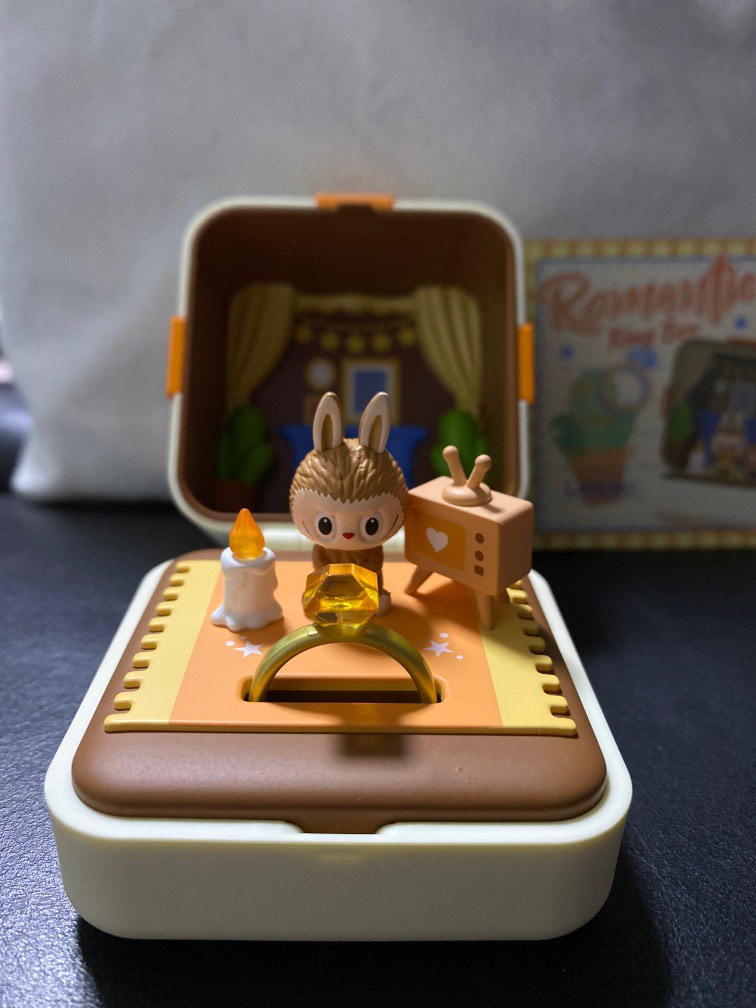 Popmart romantic ringbox LABUBU, Hobbies & Toys, Toys & Games on Carousell