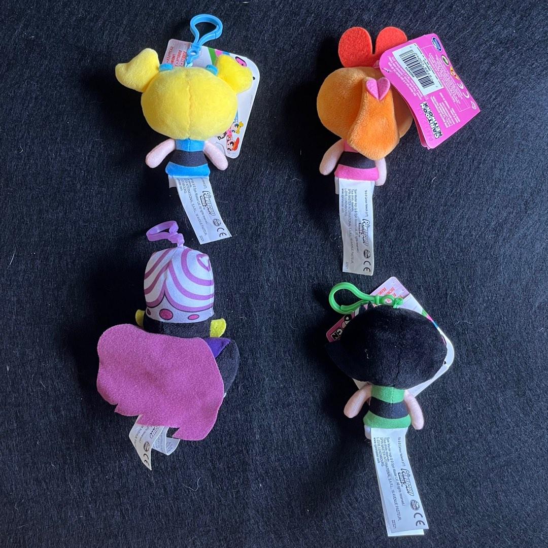 Powerpuff girls plush keychain (free EC-get postal service), 興趣及遊戲, 玩具 ...
