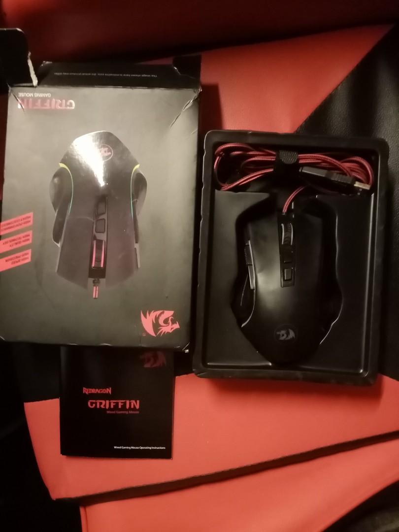 RED DRAGON GRIFFIN MOUSE FOR SALE SPARE MOUSE, Computers & Tech, Parts ...