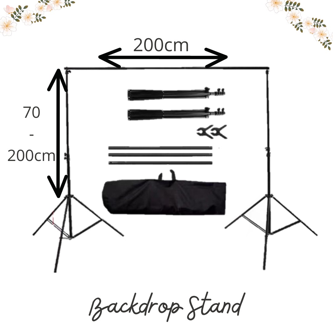 [Rental] Backdrop Stand, Hobbies & Toys, Stationery & Craft, Occasions ...