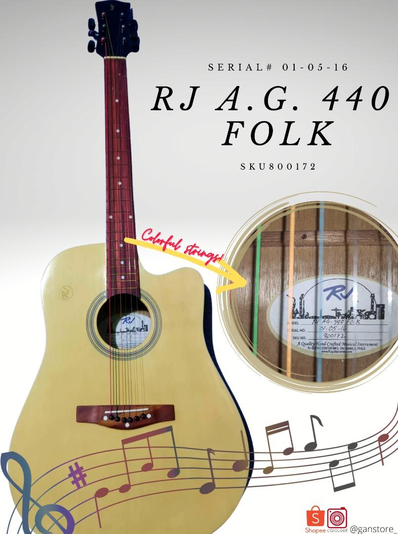 RJ Acoustic Guitar, Hobbies & Toys, Music & Media, Musical Instruments on Carousell