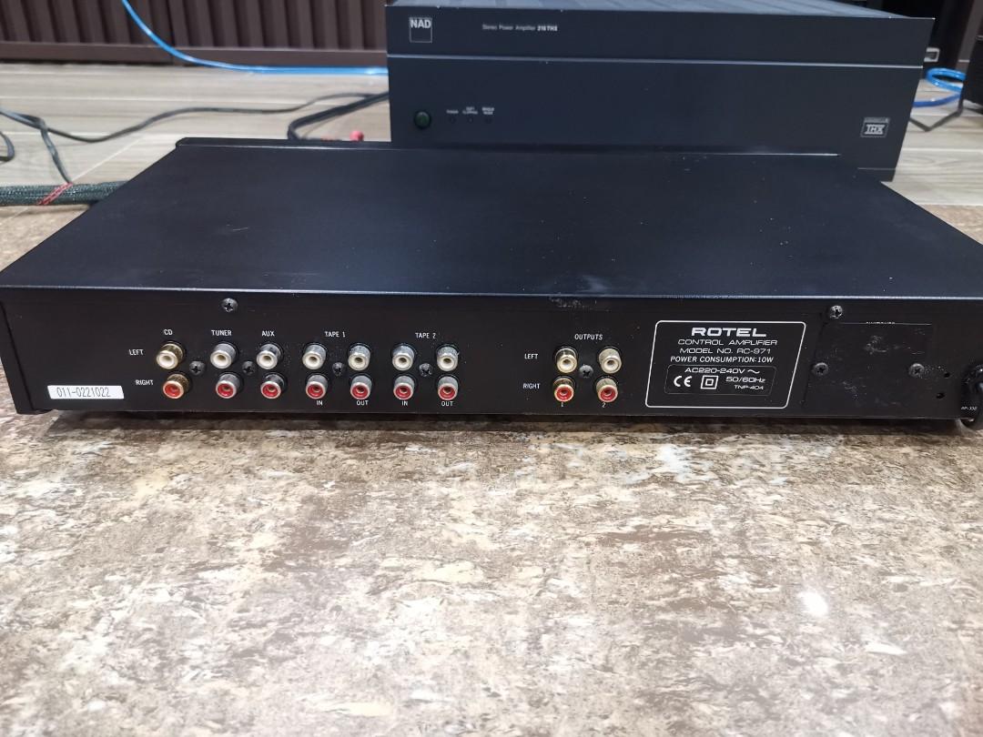 Rotel rc-971 preamplifier japan, Audio, Soundbars, Speakers ...