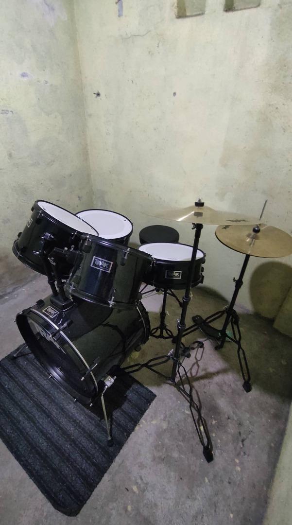 RUSH FOR SALE ALMOST NEW Trak JBP1601A 5pc Drum Set, Hobbies & Toys ...