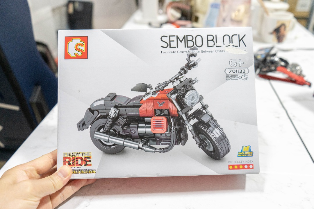 SEMO BLOCK Motorcycle, Hobbies & Toys, Toys & Games on Carousell