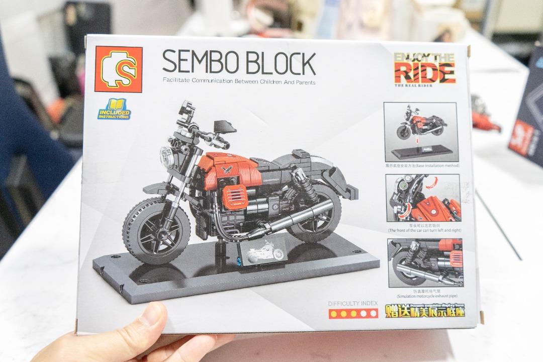 SEMO BLOCK Motorcycle, Hobbies & Toys, Toys & Games on Carousell