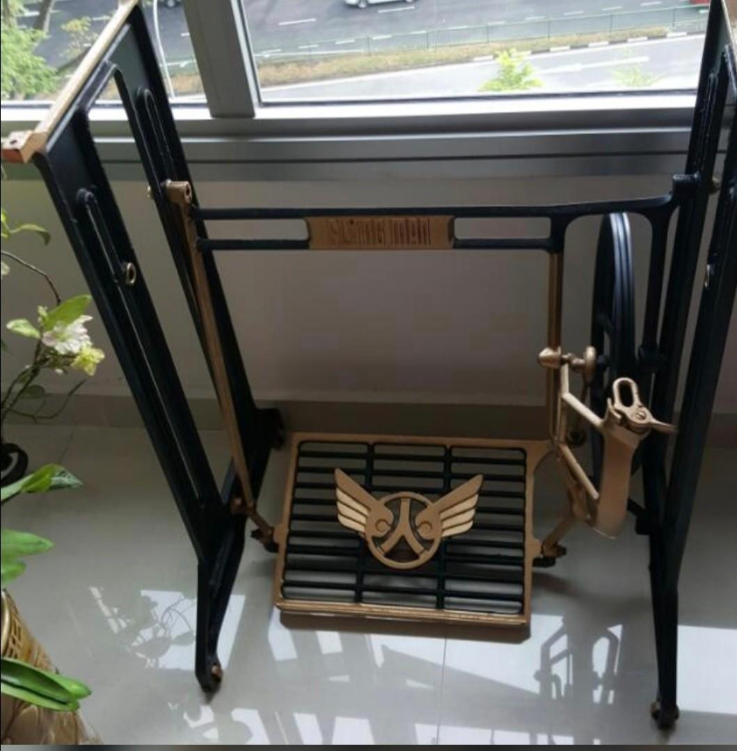 Sewing Machine Stand Singer, Furniture & Home Living, Furniture, Tables ...
