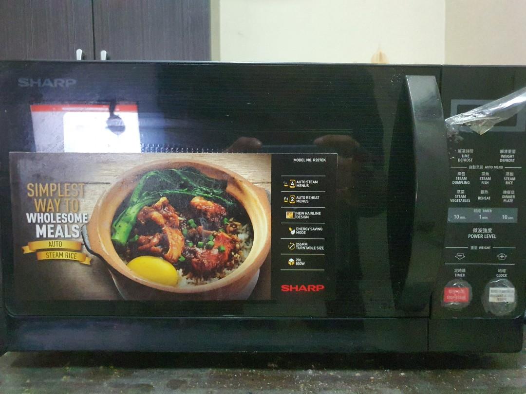 SHARP R207EK Microwave oven, TV & Home Appliances, Kitchen Appliances ...