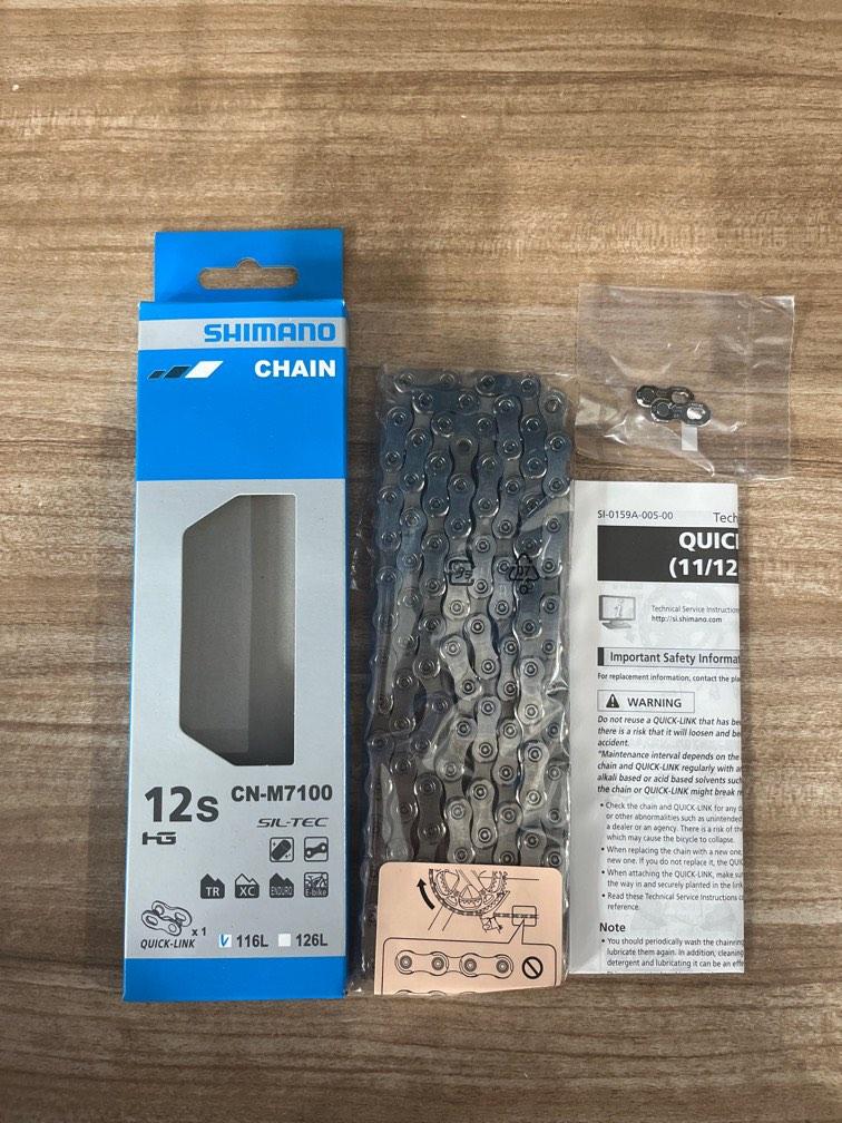 Shimano 12 speed 105 SLX Chain, Sports Equipment, Bicycles & Parts ...