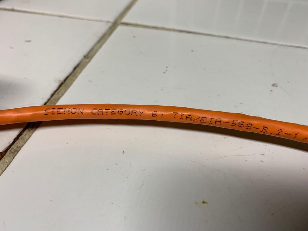 Siemon CAT6 LAN Network Cable 1000ft, Computers & Tech, Parts ...