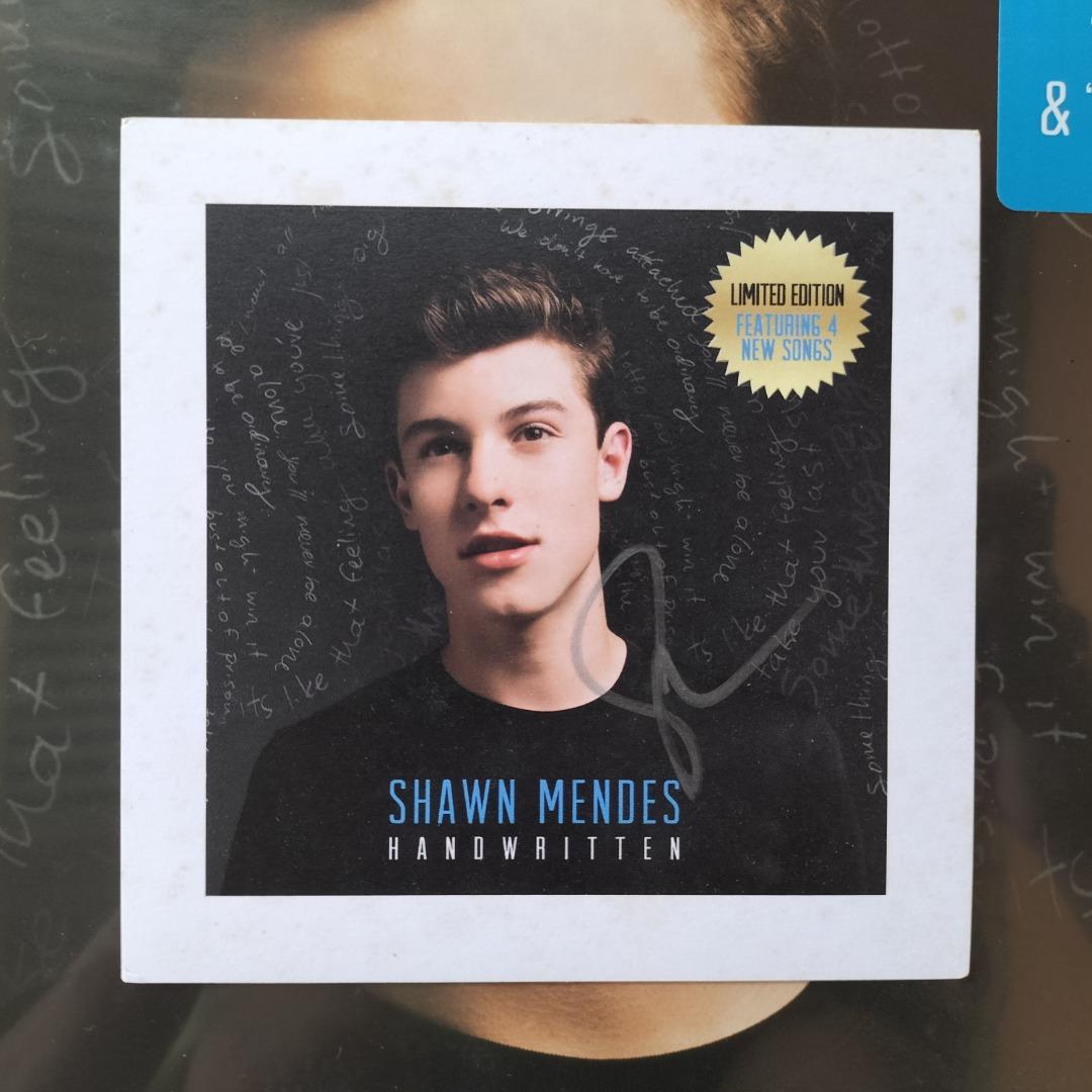 [SIGNED][RARE] Shawn Mendes - Handwritten Blue Vinyl (FIRST PRESS ...