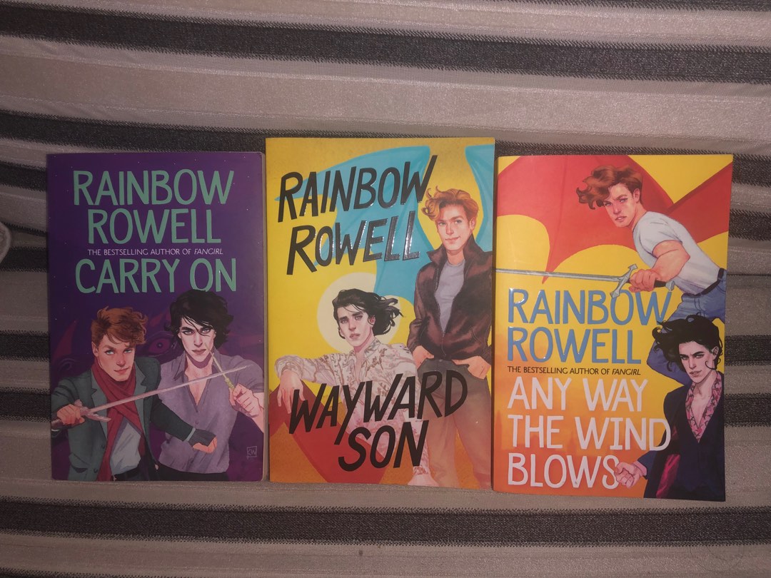Simon Snow Series Rainbow Rowell, Hobbies & Toys, Books & Magazines ...