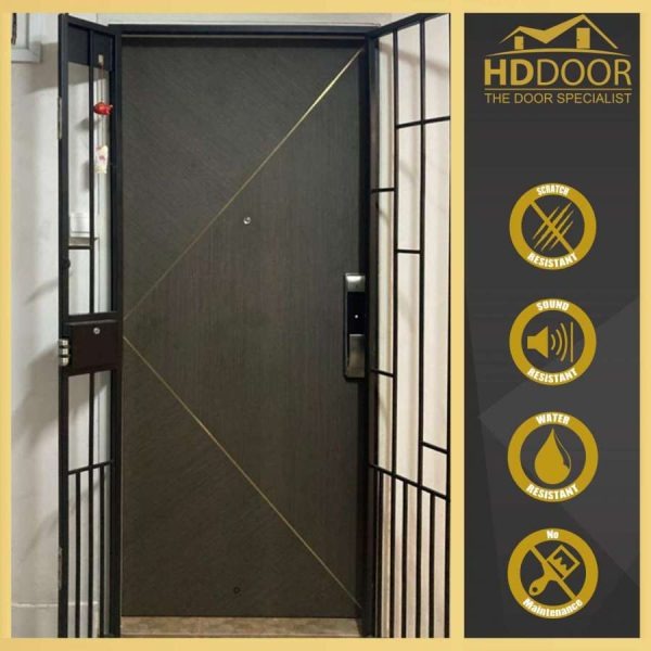 Single Leaf laminate main door Singapore, Furniture & Home Living ...