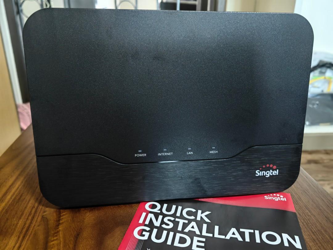 Singtel Mesh Router, Computers & Tech, Parts & Accessories, Networking ...