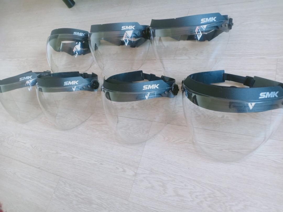 SMK DR. SHIELD RETRACTABLE FACE SHIELD, Health & Nutrition, Face Masks ...